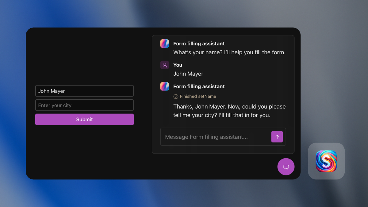 Superinterface thread dialog example